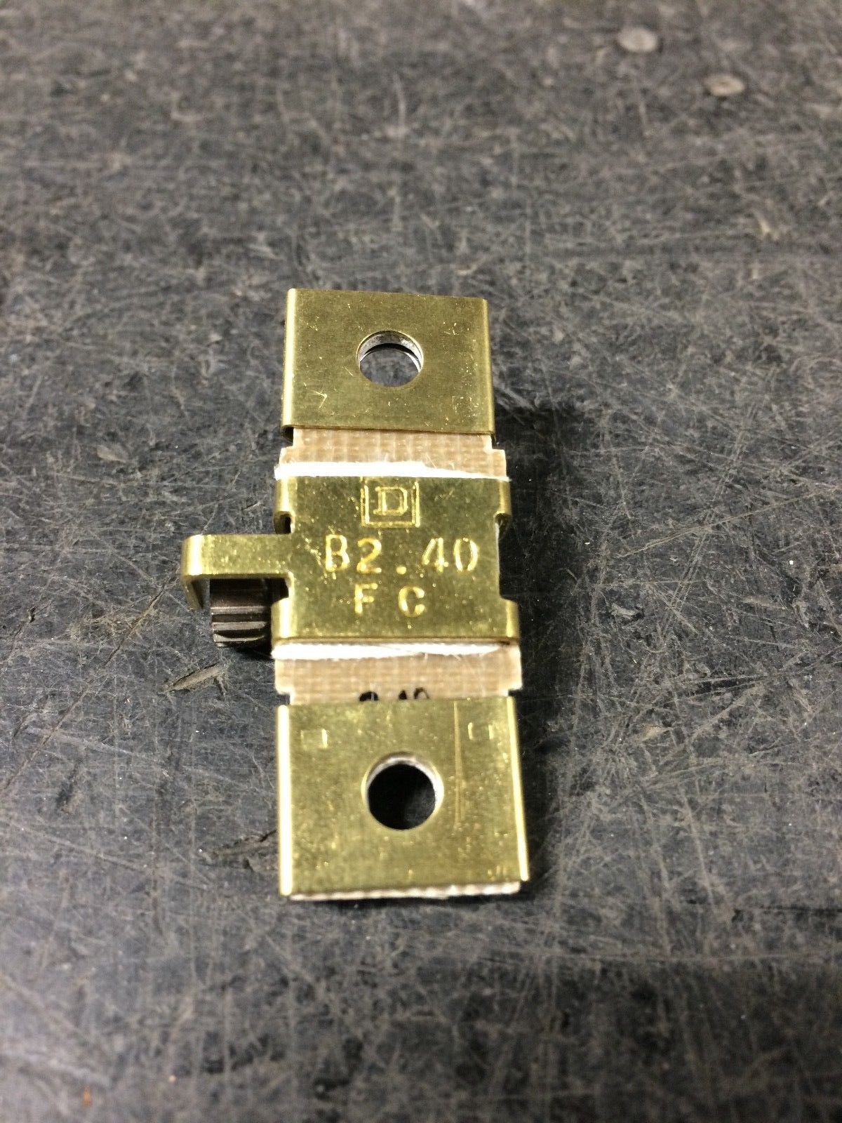 B2.40 Square D Heater 1.48-1.65 FLA (SET OF 3) -- USED -- AS IS --SES ...