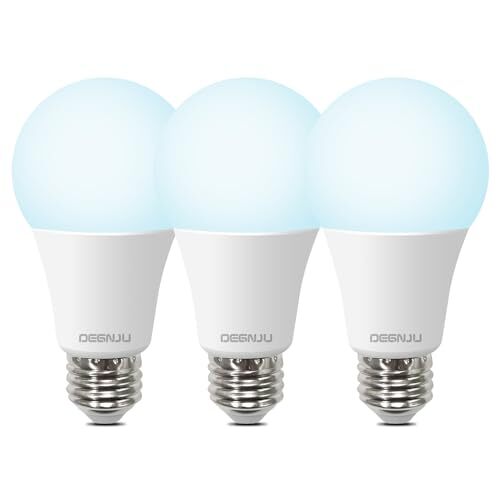 A19 LED Light Bulbs 100 Watt Equivalent LED Bulbs Daylight 5000K 1500 ...