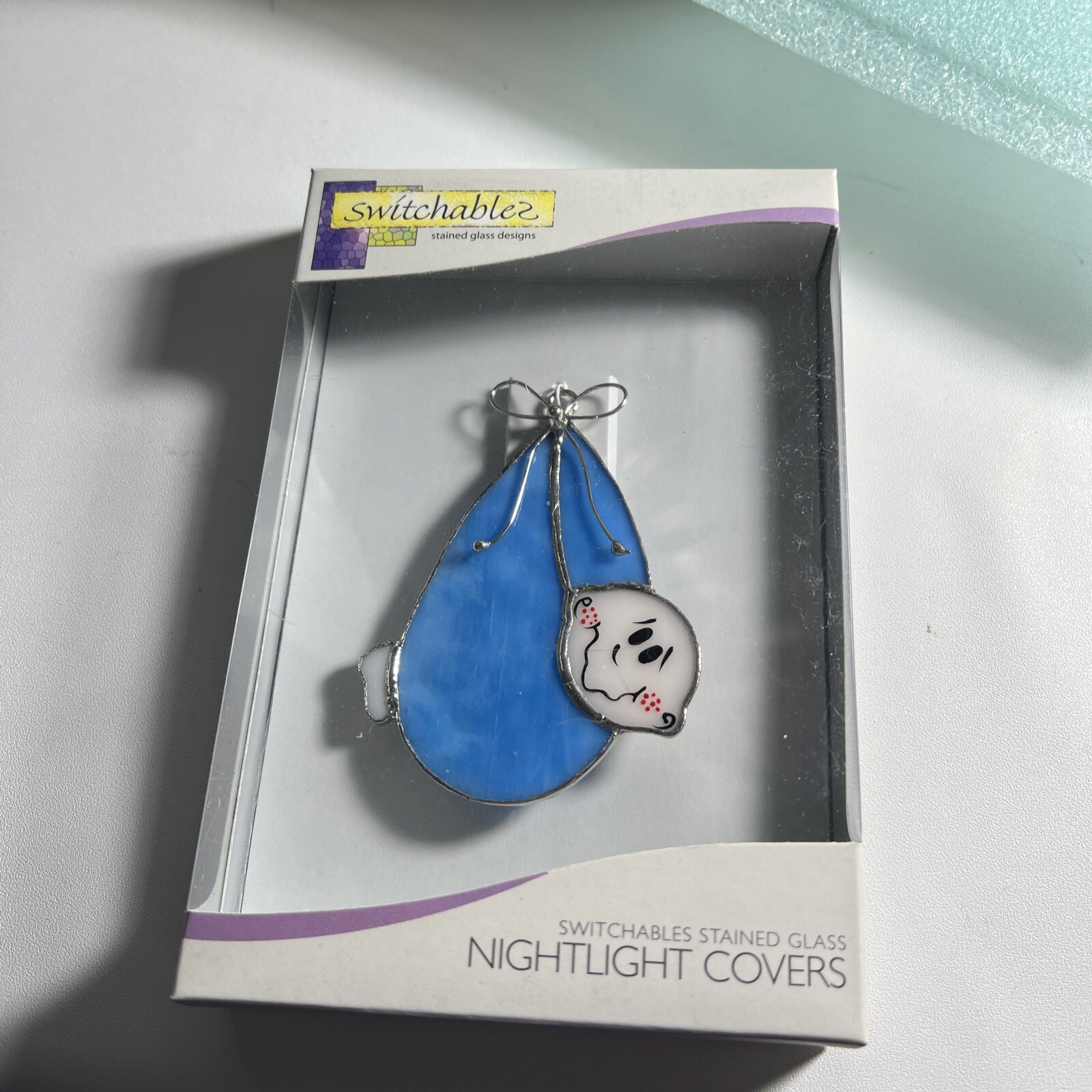 Switchables Baby In Blue Blanket Night Light Cover NEW | eBay