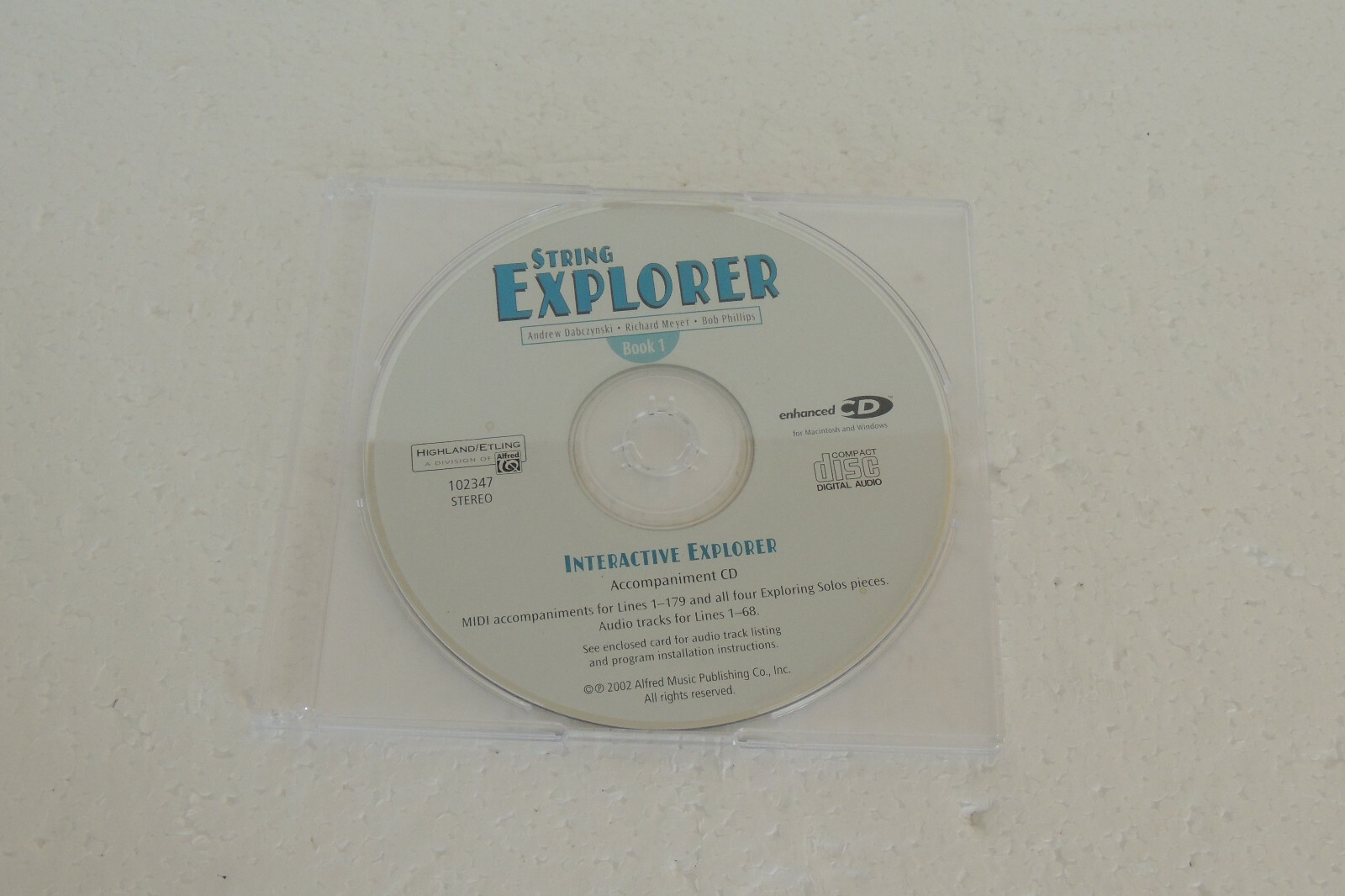 String Explorer, Book Interactive EXPLORER ENHANCED CD BOOK ONE | eBay
