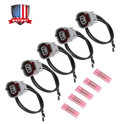 5PCS Side Marker Light Connector Fits for 1998-2011 Toyota Lexus 90980 ...