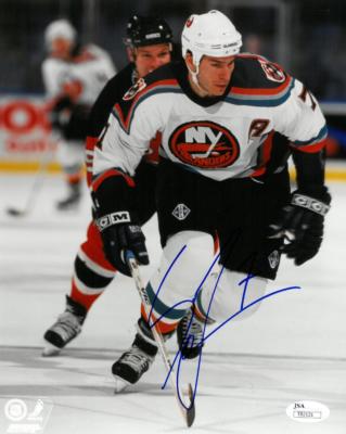 Scott Lachance Signed Islanders Authentic Autographed 8x10 Photo JSA # ...