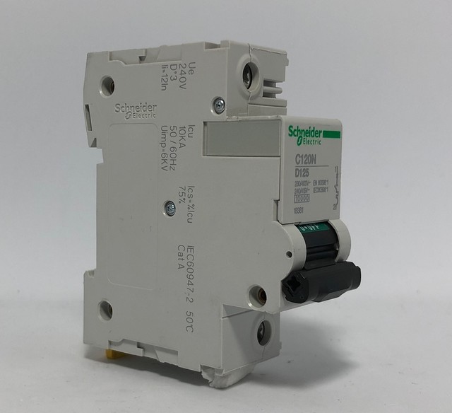 Schneider Double Pole Mcb 63 Amp C Type C120N for sale online | eBay