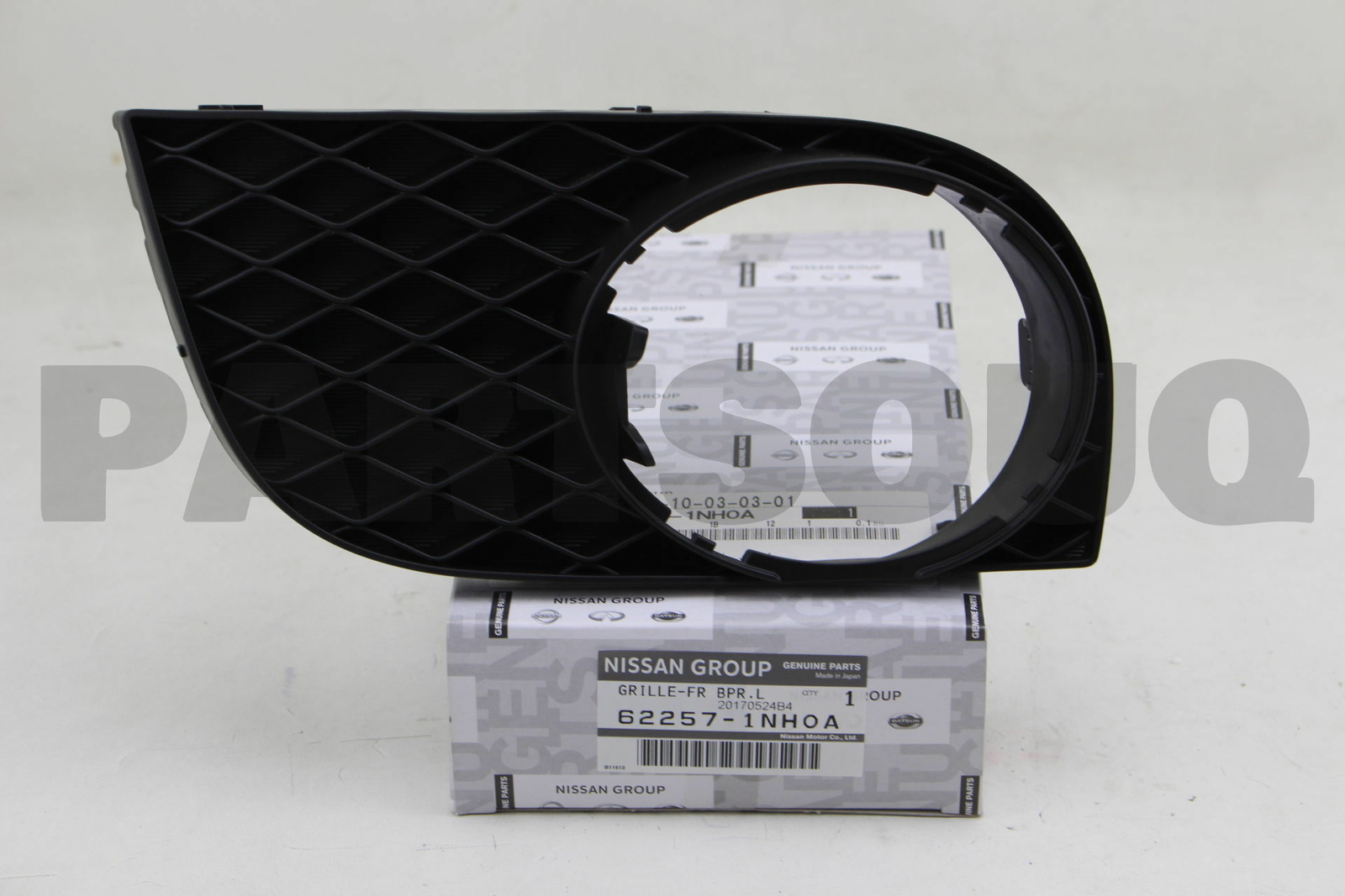 622571NH0A Genuine Nissan GRILLE FRONT BUMPER LH 62257-1NH0A | eBay