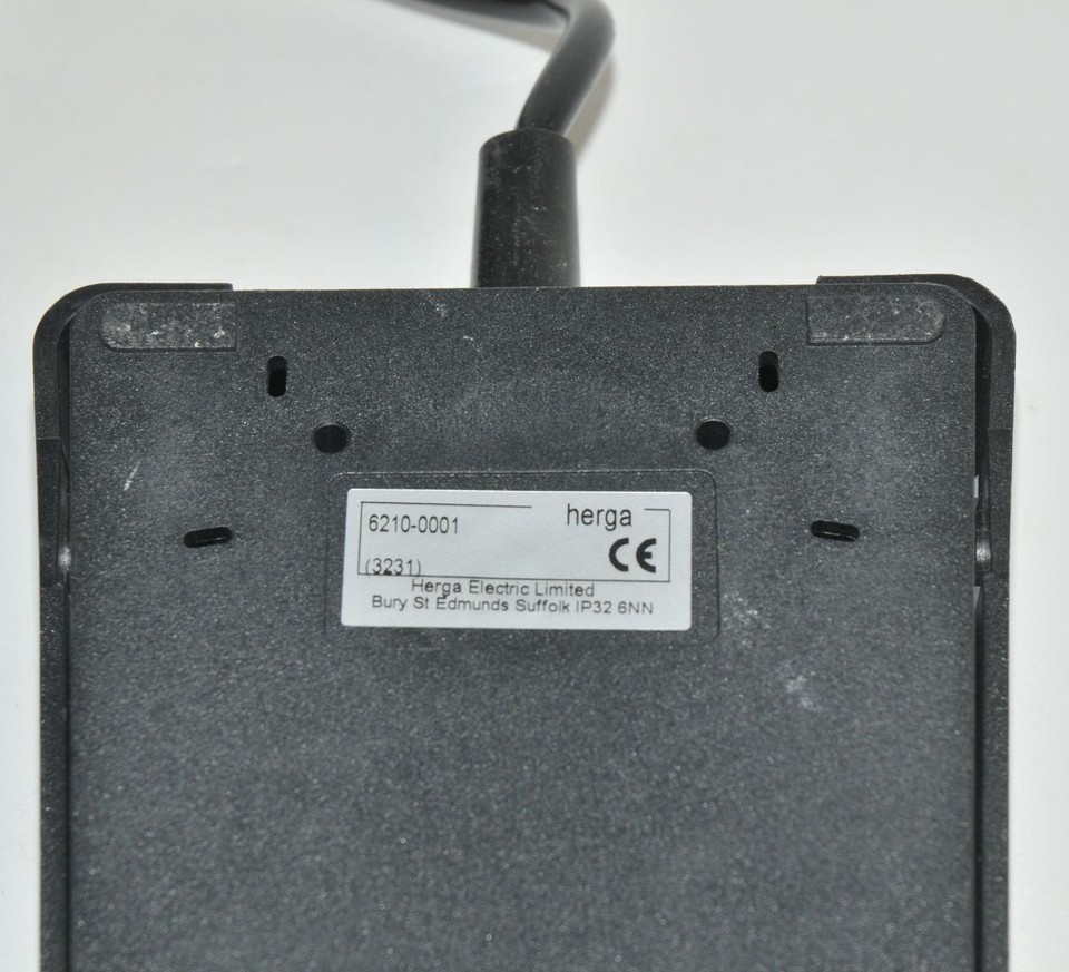 Herga Pneumatic Laser FootSwitch Pedal 6210-0001 Plastic Foot Switch ...