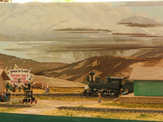 SHIPPING INCLUDED CUSTOM Nn3 LAYOUT AND TRAIN AWARD WINNING MODEL | eBay