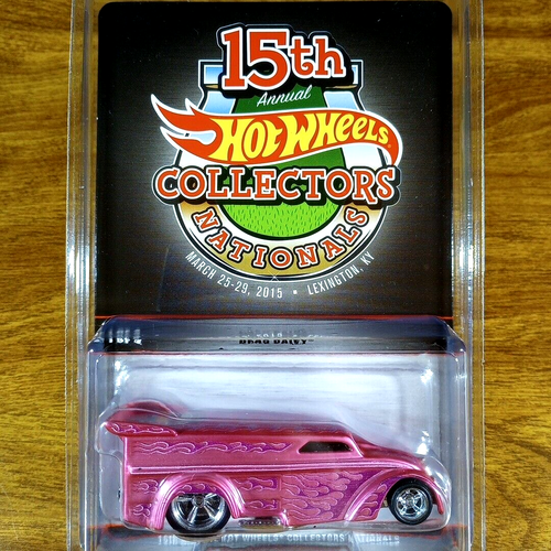 Hot Wheels RLC 15th Collectors Nationals Drag Dairy 2419/3600 Pink Real ...