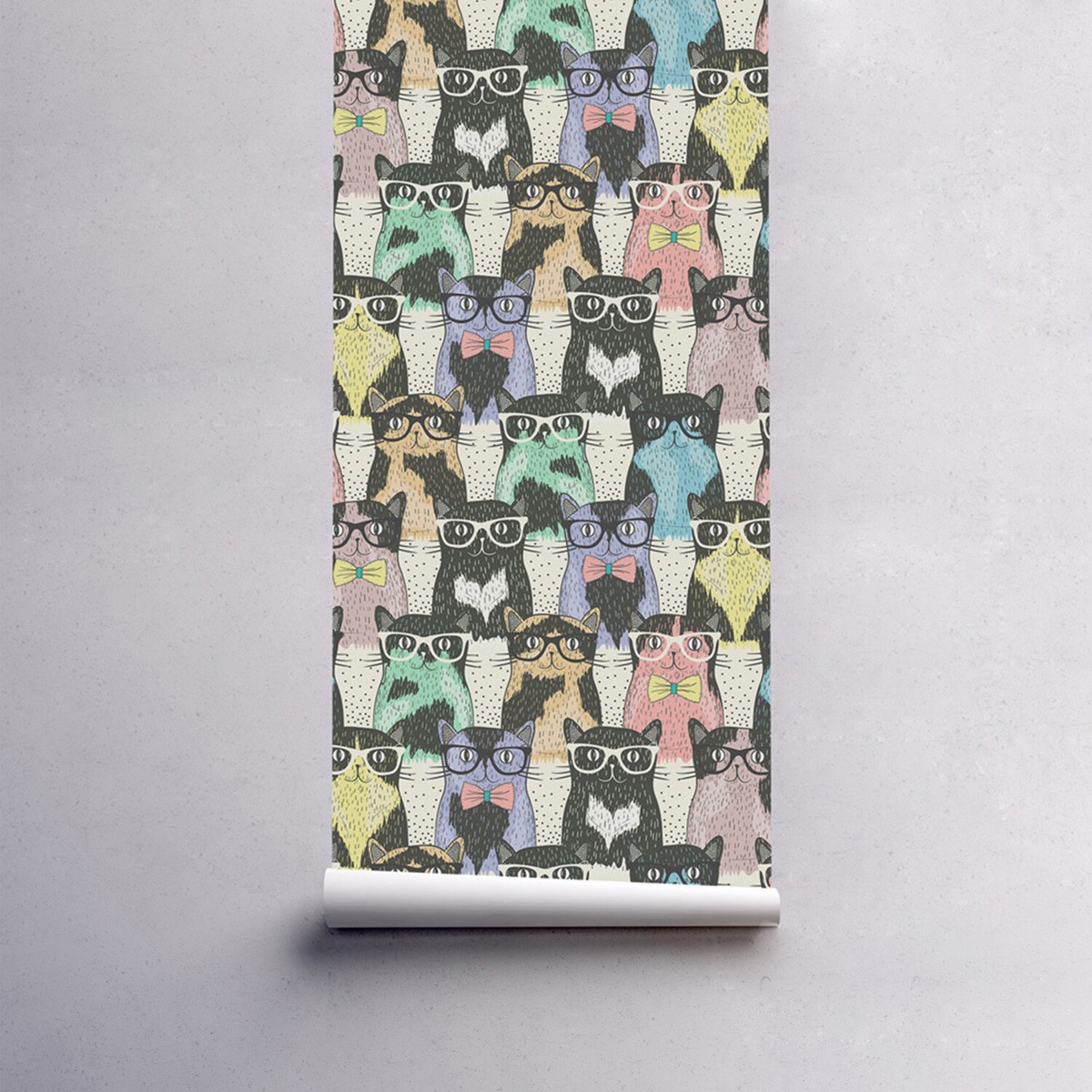 Cat Pattern Iphone Wallpaper
