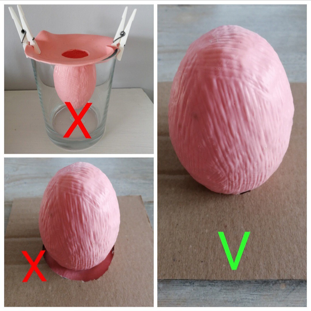 Latex Form Gießform Gußform Beton Gips Raysin Handmade Ostern Osterei ...
