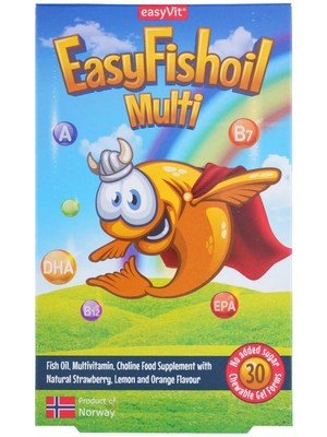 Easy Fish oil Multi Fish oil, 30 pastilles Omega | eBay