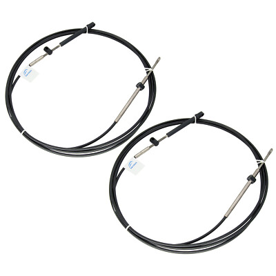 2PCS 15FT Outboard Throttle Cable Gen I Control Shift Cables For ...