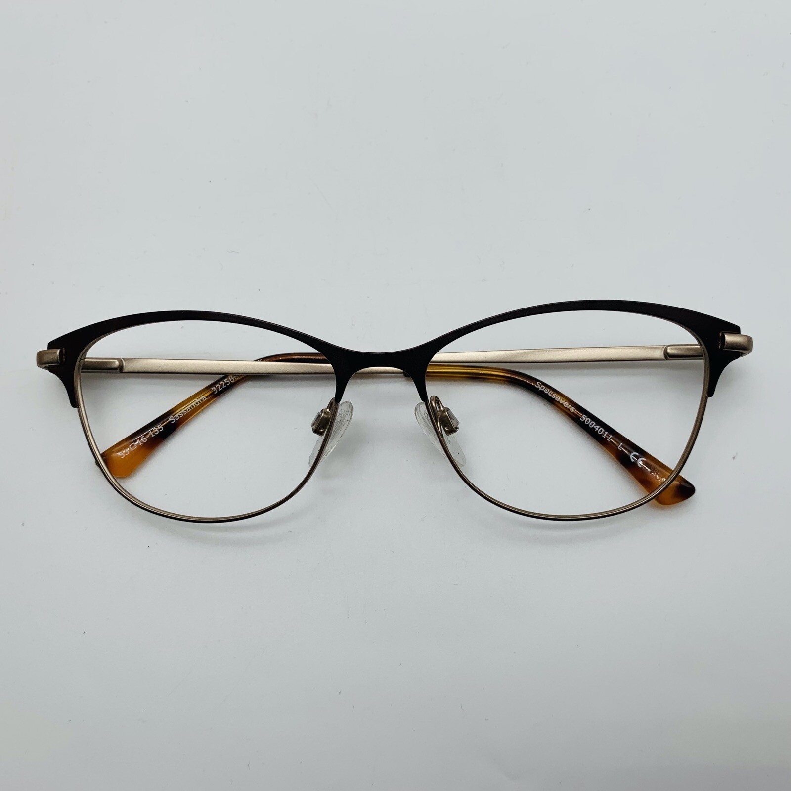 SPECSAVERS eyeglasses BROWN CAT EYE glasses frame MOD: 32258806 | eBay UK