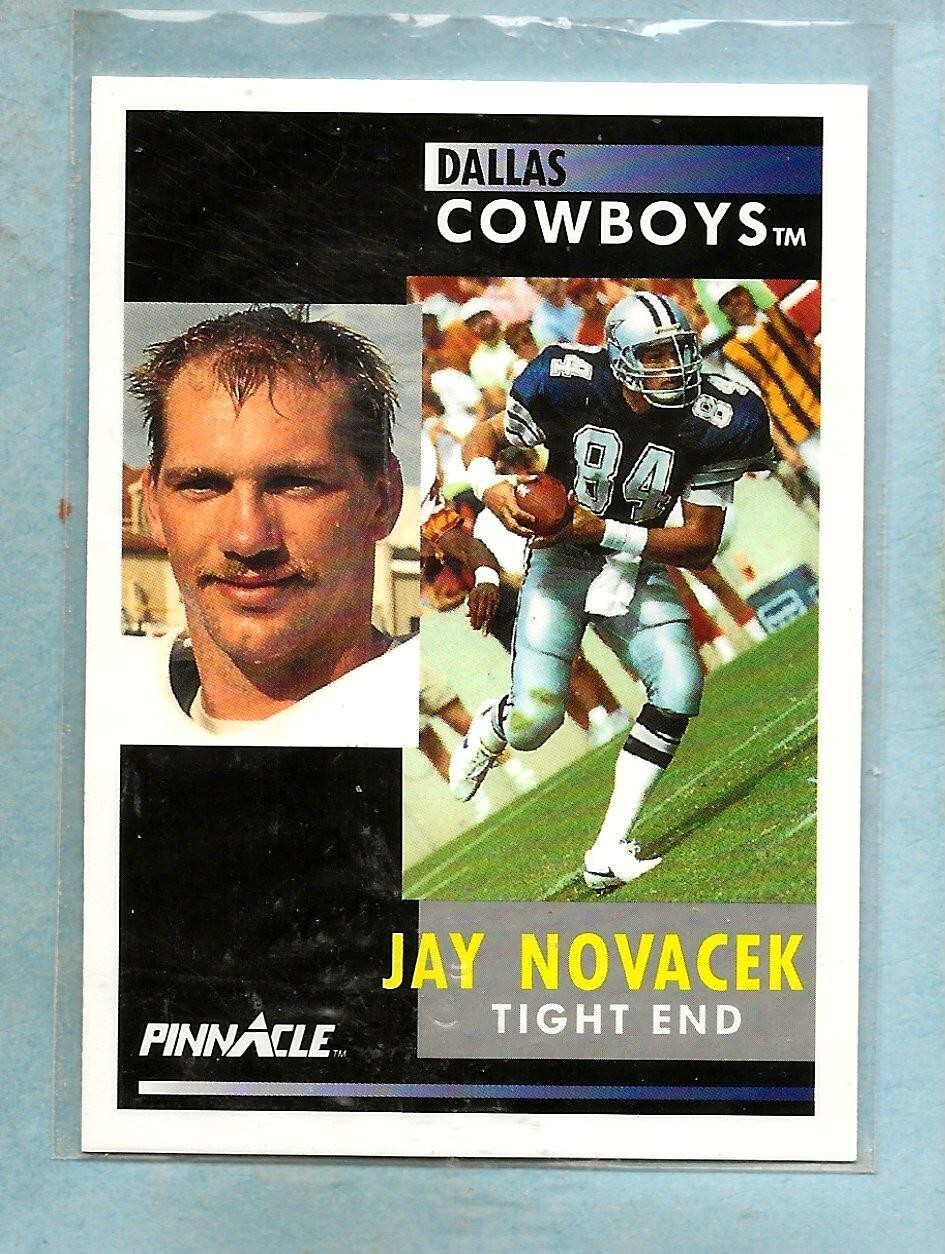 JAY NOVACEK - 1991 Pinnacle - #350 - Cowboys - Comb. Shipping | eBay