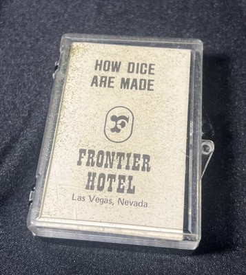 How Dice Are Made Frontier Hotel | eBay
