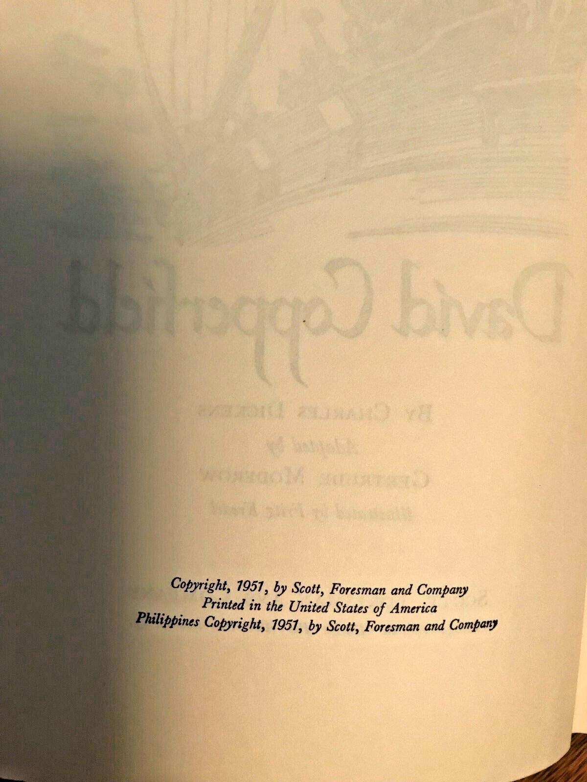 DAVID COPPERFIELD HARDCOVER adapted by GERTRUDE MODEROW 1951 | eBay