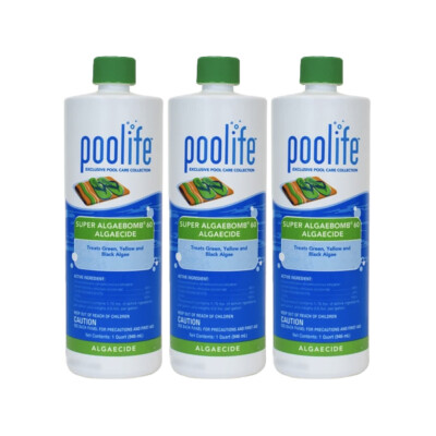 Poolife Super Algae Bomb 60 - 32 oz - 3 Pack | eBay