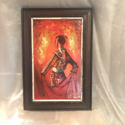 1960’s Van Gaard Studios Lee Burr RARE Ponytailed Matador Bullfighter ...
