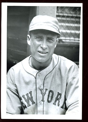 Vintage Wally Berger New York Giants Baseball 5 X 7 Photo | eBay