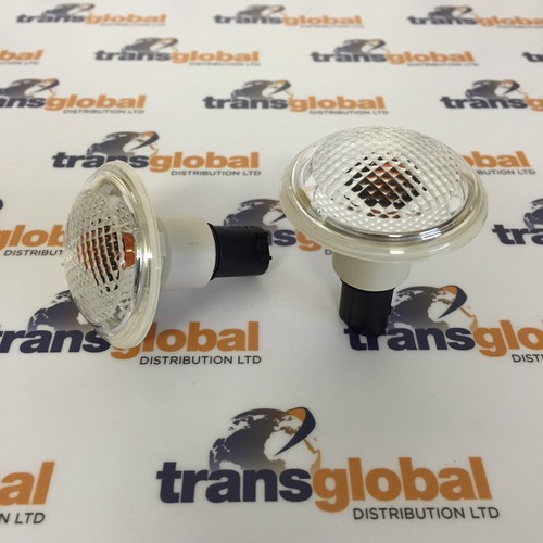 Clear Side Indicator Repeater x2 for Range Rover L322 Supercharged ...
