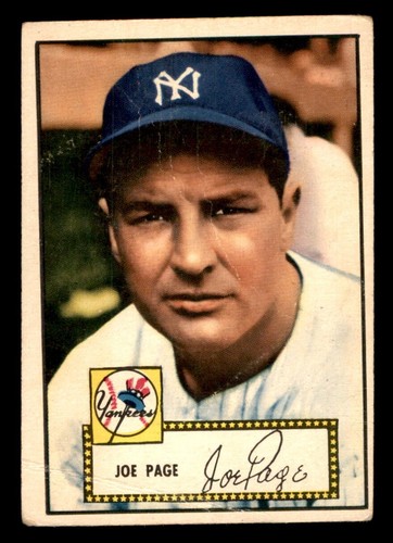 1952 Topps Baseball #48 Joe Page PR *h1 | eBay