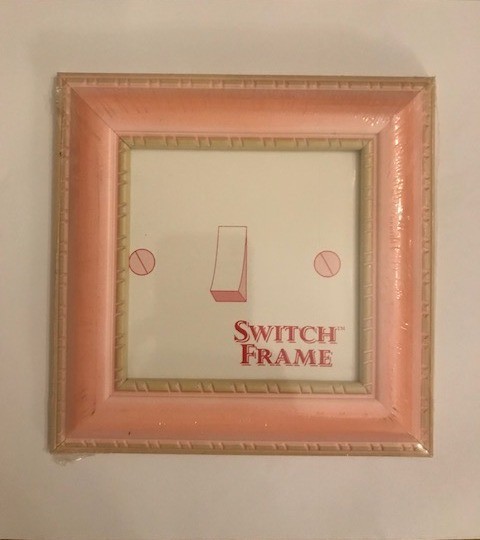 Light Switch Surround Traditional Light Switch Frames Blue Silver Black ...