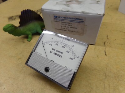 NEW Weschler TR/320G/0-5VDC Amp Gauge *Free Shipping* | eBay