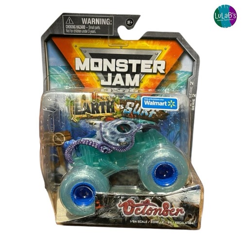 Monster Jam Earth vs Surf Octon8er Monster Truck 1/64 Scale NEW/HTF | eBay