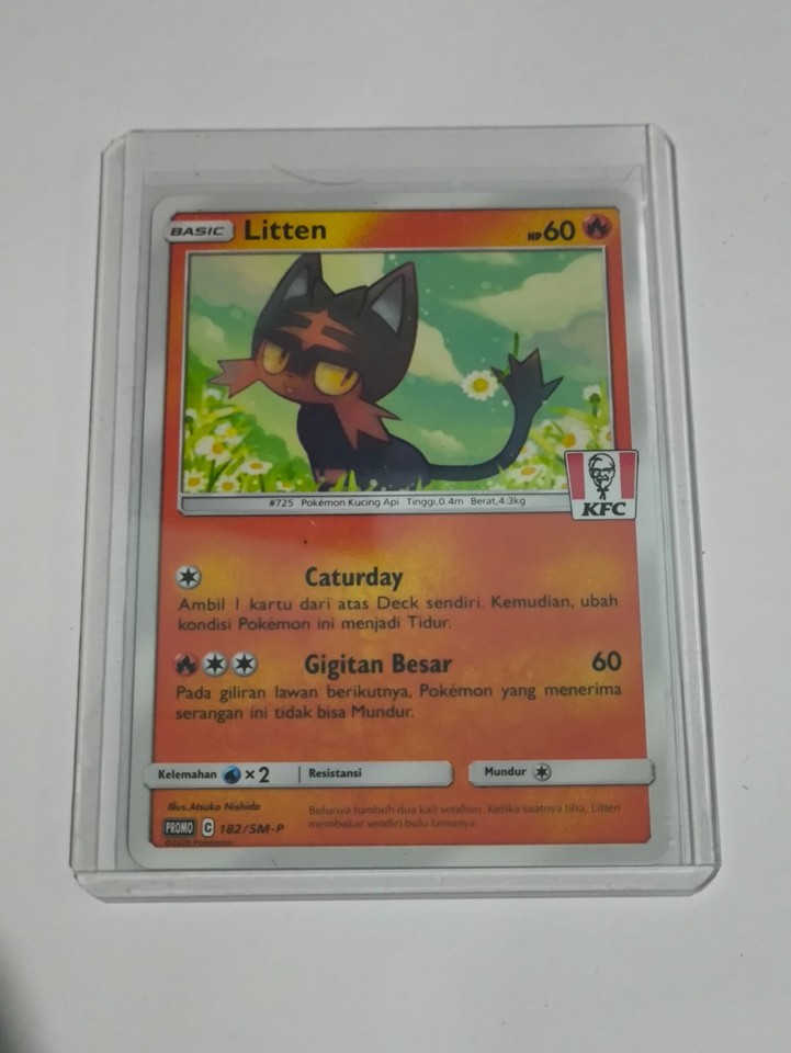 Pokemon Card Indonesia Version Promo KFC SET ALL 8 of 8 | eBay