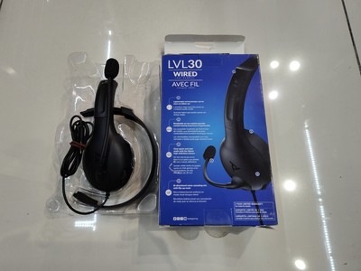 PDP LVL30 Mono Wired Gaming Headset for PS4, Xbox One, PC (Single ...