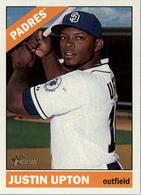 2015 Topps Heritage #702A Justin Upton SP - BB | eBay