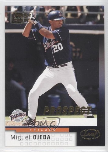 2004 Leaf Prospect Press Proof Gold /25 Miguel Ojeda #244 | eBay