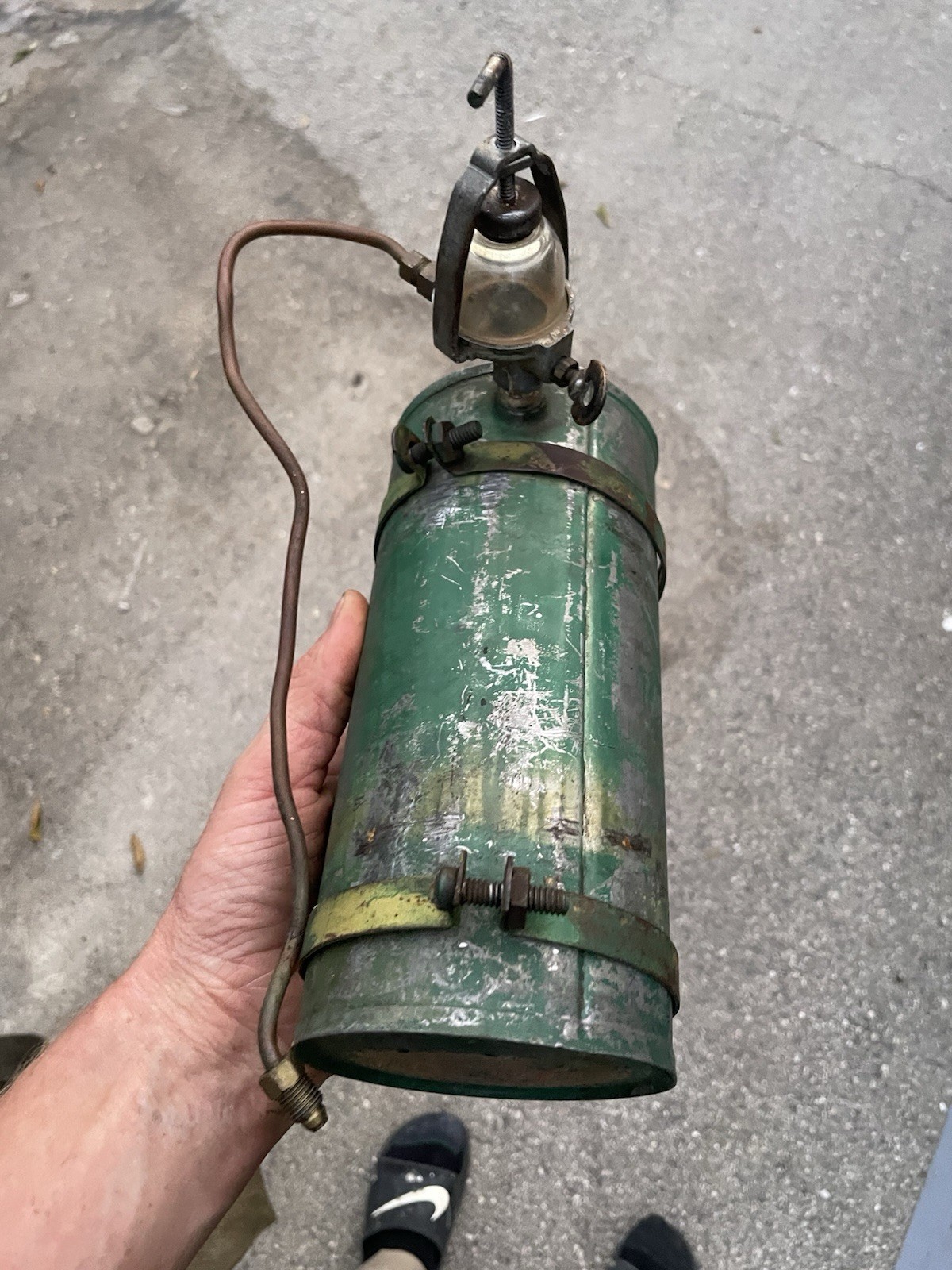 Vintage Lauson Engine Fuel / Gas Tank / Go Kart / Minibike / Fuel Tank ...