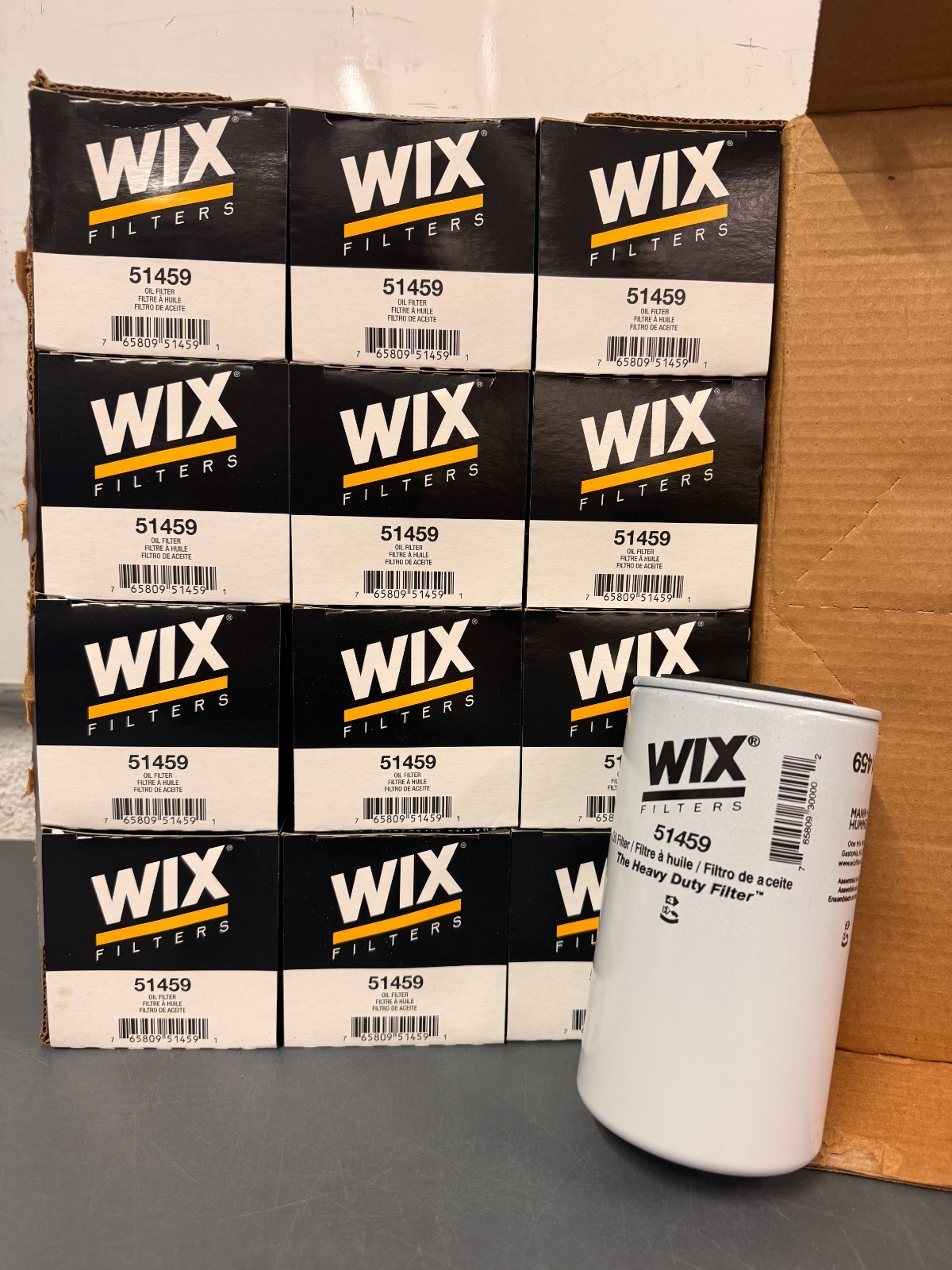 CASE OF 12 Wix Premium HD Engine Oil Filters 51459 | eBay