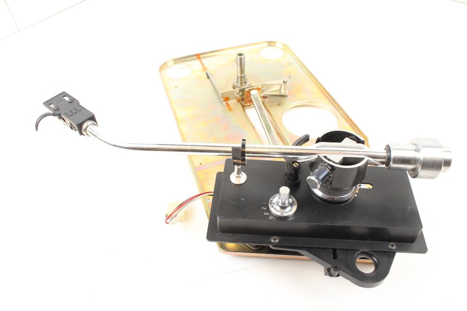 ADC Accutrac +6 Tonearm Assembly, Spindle, Cartridge, Arm Holder ...