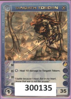 (300135) TANGATH TOBORN 50/55/35/40/35 SR Premium Pack Foil Chaotic ...