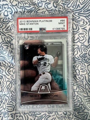 2010 Bowman Platinum Giancarlo “Mike” Stanton Rookie Card MINT | eBay