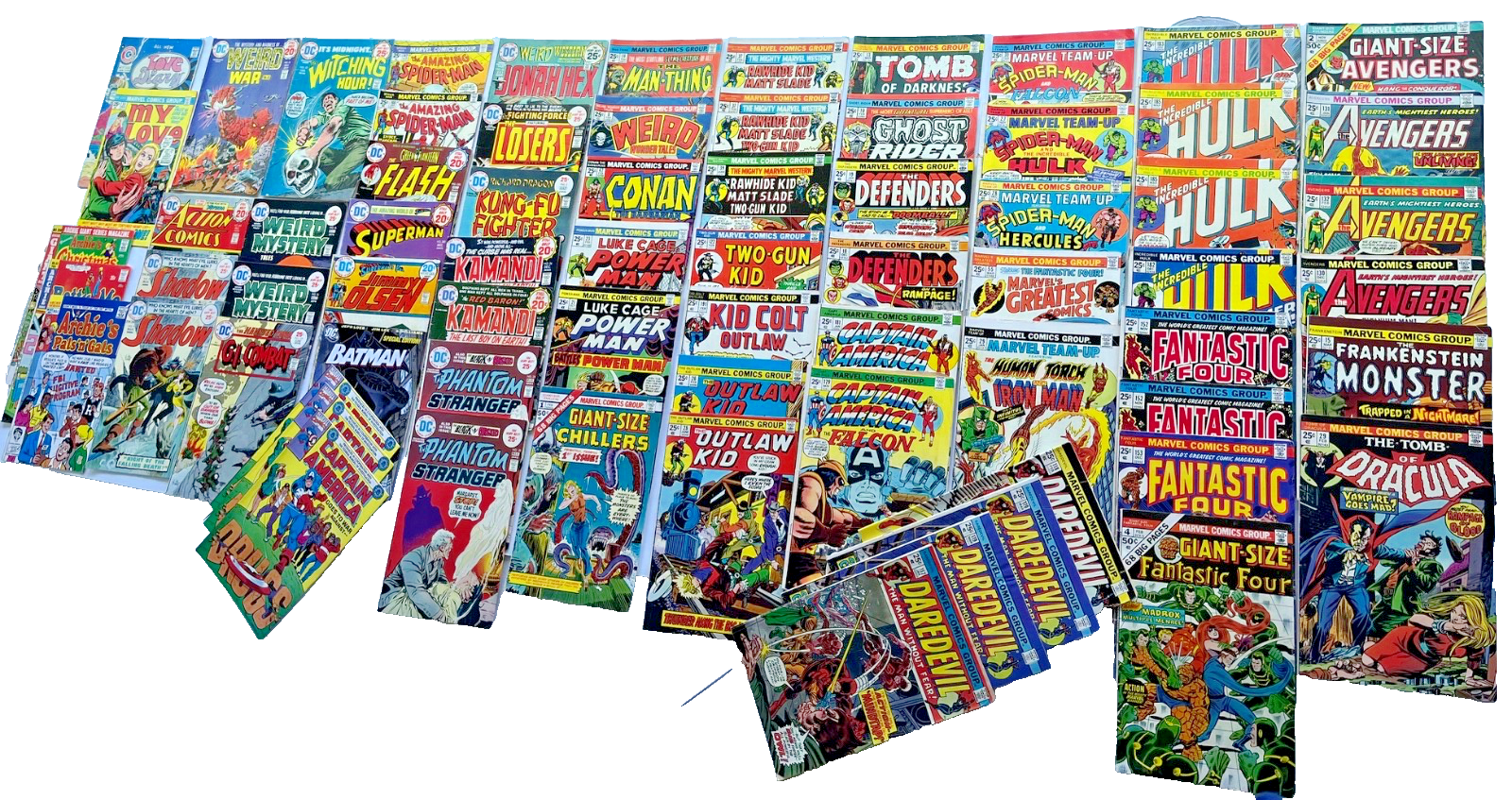 LOT OF DC and MARVEL COMICS - MOST FROM 1974 & 1975 | eBay