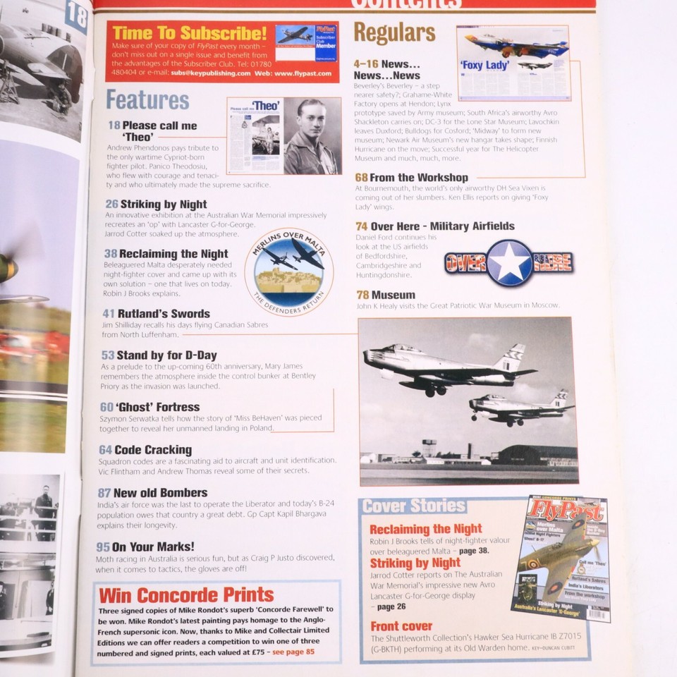 Fly Past Magazine March 2004 #272 Ghost B-17,Rutlands Sabres, India's ...
