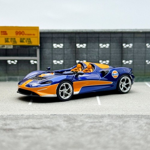 LCD 1/64 Scale McLaren Elva Gulf Diecast car Model Toy Collection Gift ...