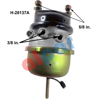 18x24 DISK Brake DD Chamber 3/8”x18 Ports Ref K041960, K043329, K065544 ...