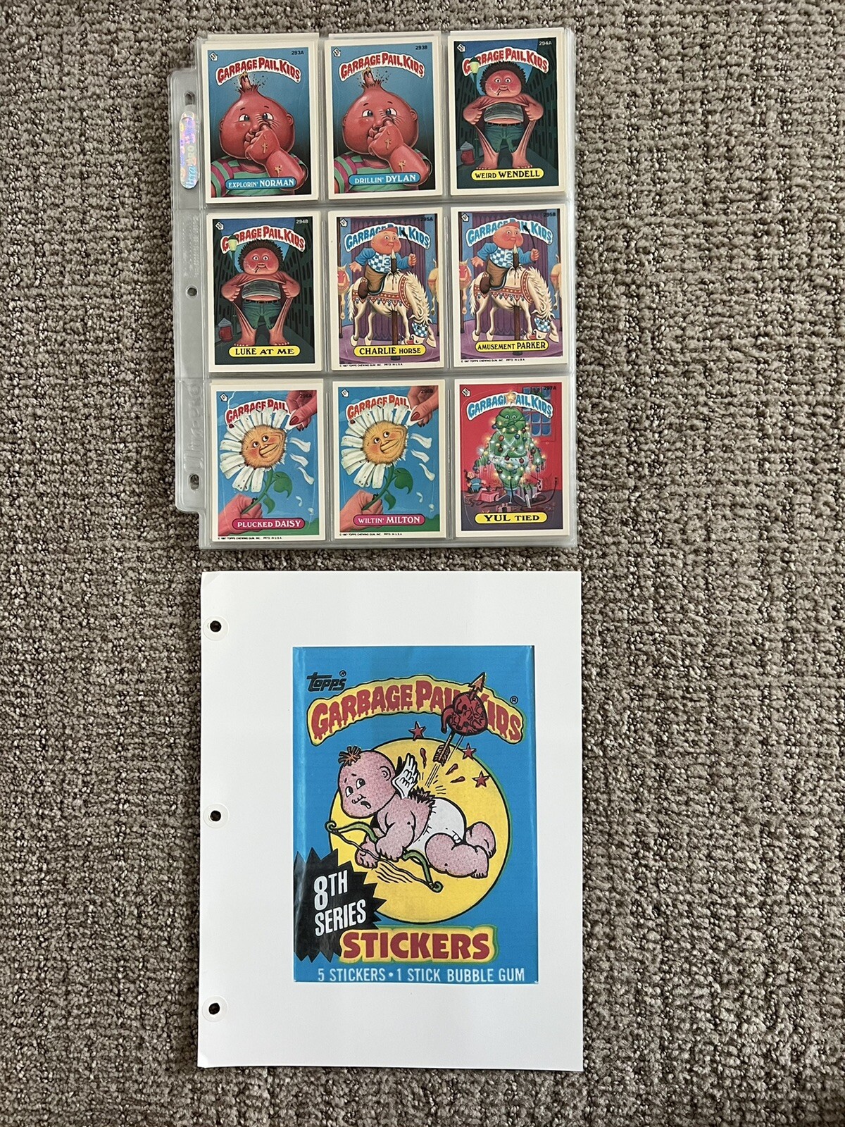 Garbage Pail Kids Collection Series 1-15, ANS 1-7, and Flashback Series ...