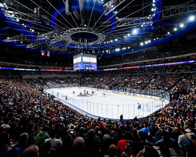 Sabres vs Devils 2024 Global Series O2 Arena Prague 8x10 NHL Hockey ...