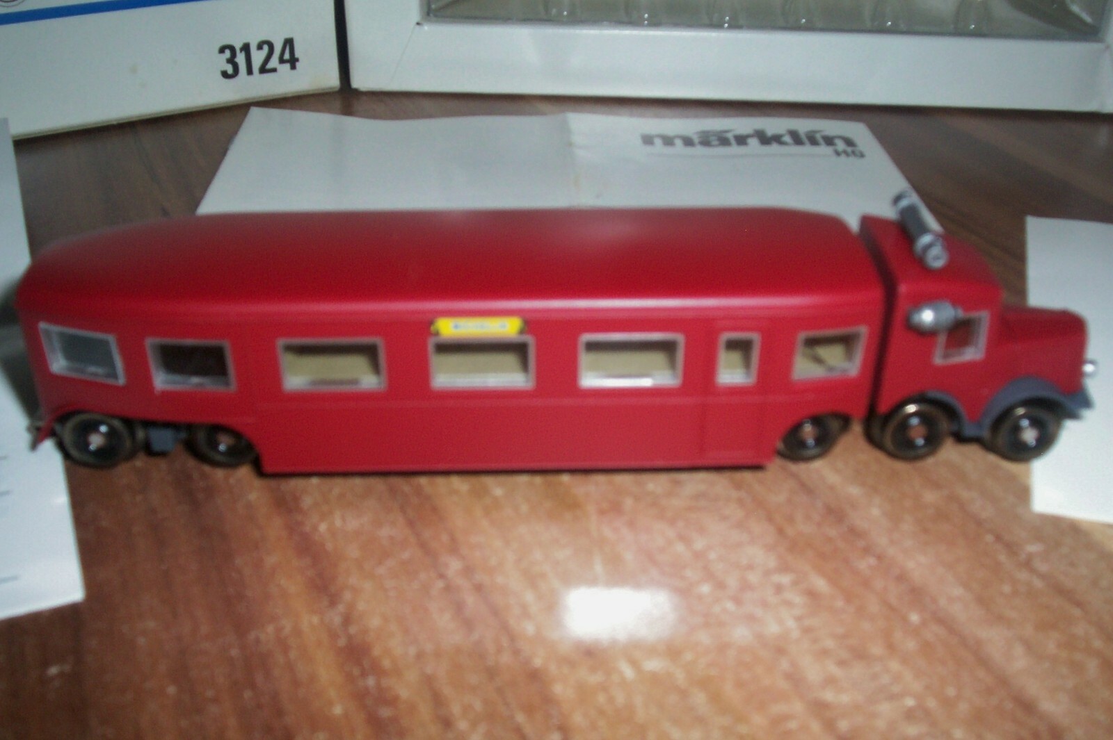 MÄRKLIN 3124 HO Micheline Schienenbus in Top Zustand mit OVP ( Siehe Fotos ) | eBay.de