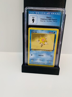 CGC 9 Staryu Pokémon 1999 Spanish base set 1st Edition 65/102 | eBay