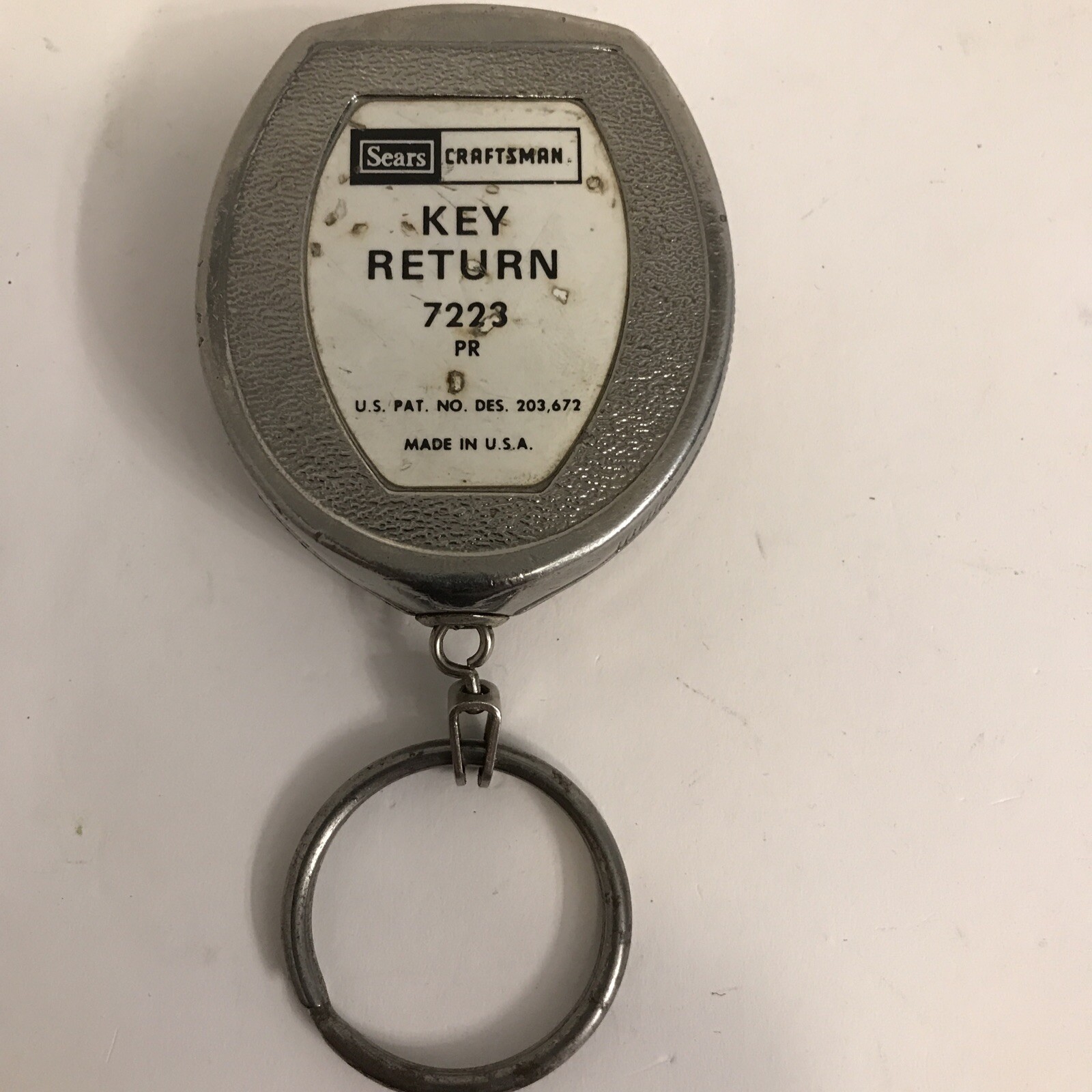 Vintage Sears Craftsman Retractable Key Return Holder… - Gem