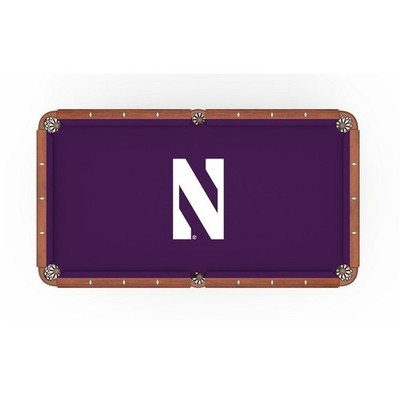 NCAA - Northwestern Pool Table Cloth College Team Logo | eBay