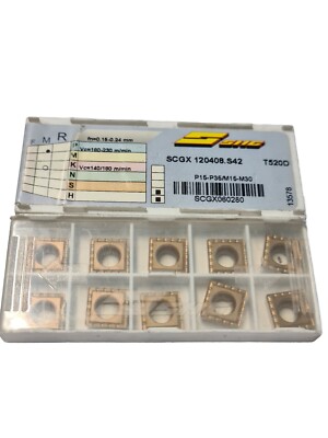 Shg Scgx Hartmetalleinsatz Scgx 120408.S42 T520D U Bohrer Bohren Einsatz x10 SB1 | eBay.de