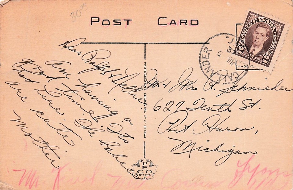 Dionne Quintuplets Callander Ontario Identical Twins Girls Vtg Postcard ...