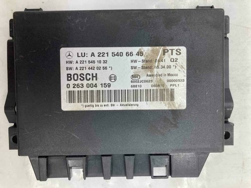 2007 MERCEDES S550 OEM PARKTRONIC COMPUTER CONTROL MODULE 2215406645 ...