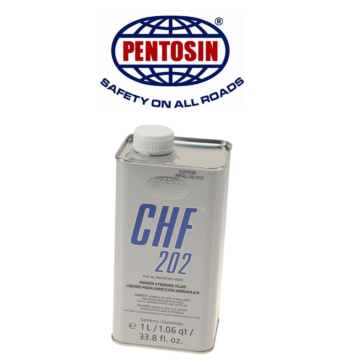 For 2 Liters Power Steering/Hydraulic Pump Fluid CHF 202 Synthetic ...